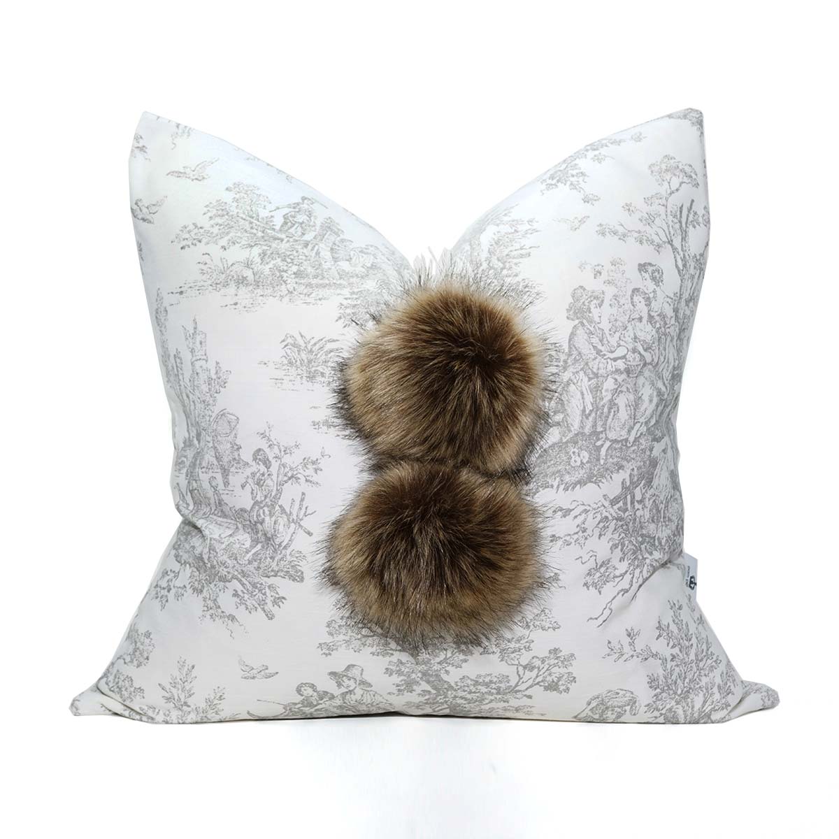 French Impressionist Signature pom pillows™ 20" x 20" – Sovrano Home Décor